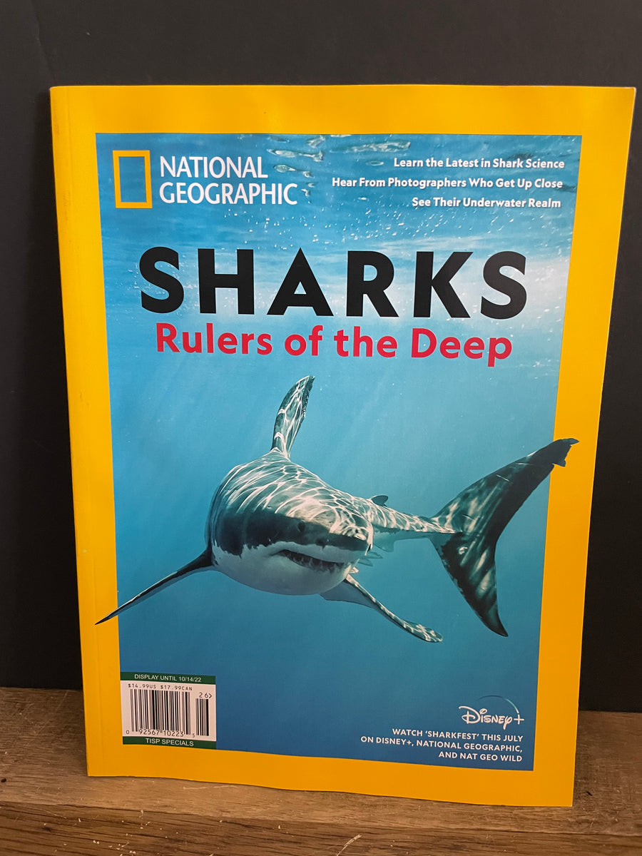 NEW NATIONAL GEOGRAPHIC Magazine Sharks Rules of the Deep October 2 ...